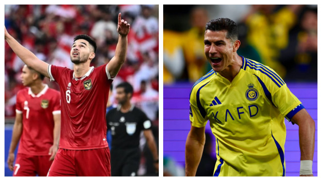 Sandy Walsh Menjadi Pemain Indonesia Pertama Hadapi Cristiano Ronaldo