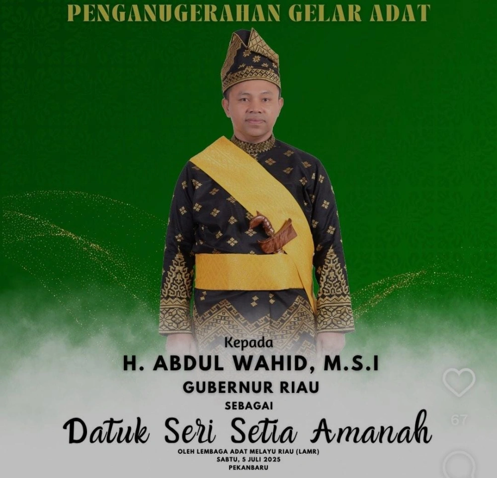 Gubernur Riau Abdul Wahid Terjaring OTT KPK, Berikut 3 Partai Pengusung ...