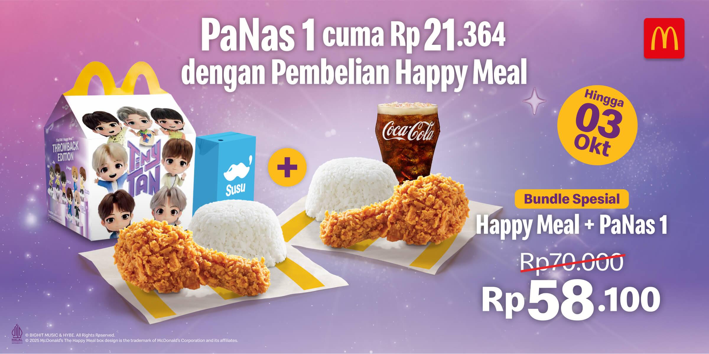 Promo McDonald's Hari Minggu, 21 September 2025: Bundle Happy Meal Plus ...